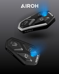 Airoh AWC 2 and AWC 4 Bluetooth Intercoms - INTERPHONE